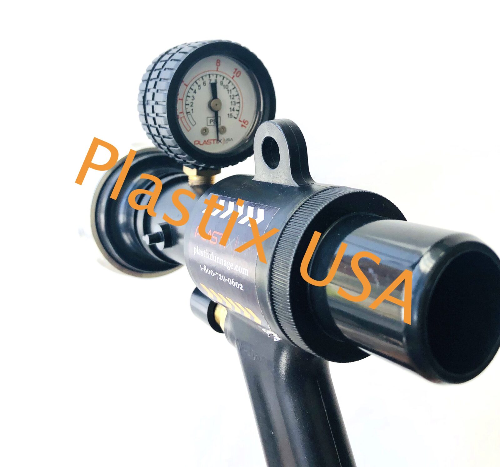 PTX T210 Turbo Inflator with Gauge Tool | Plastix Dunnage